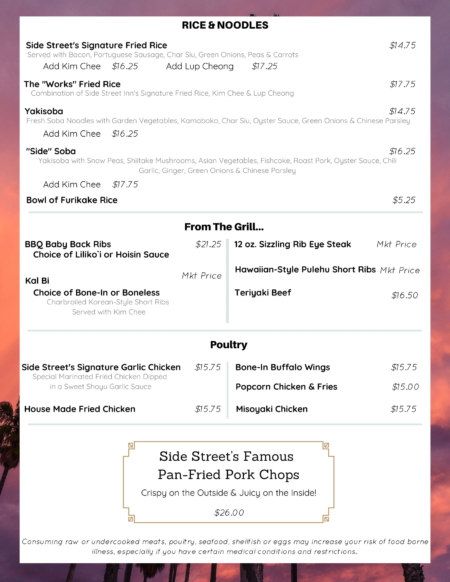 In-House Dining Menu Updated 09.25.20-2 - Side Street Inn